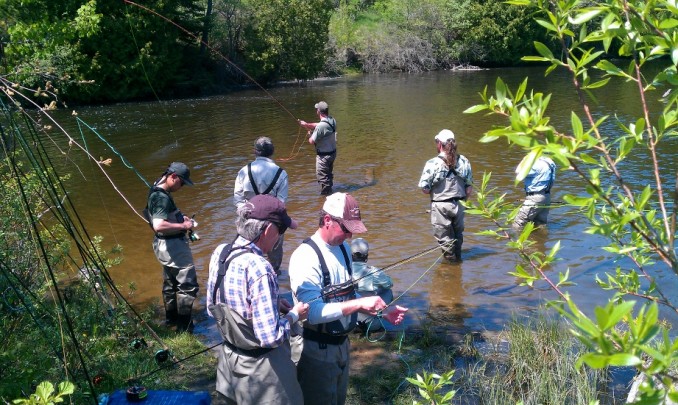 Fly Casting Lessons and Schools - Current Works Guide Service