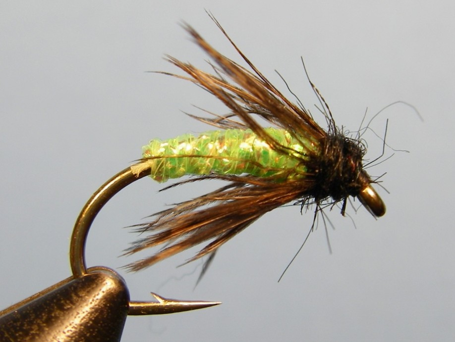Green Caddis for Steelhead and Salmon and how to tie
